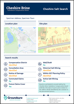 Cheshire Salt Search | SAM Conveyancing
