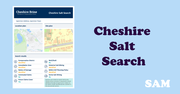 Cheshire Salt Search | SAM Conveyancing