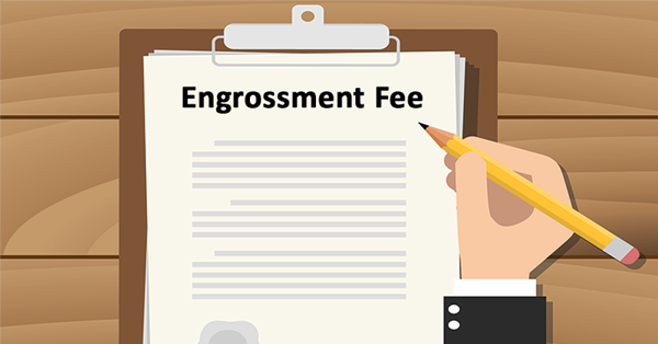 What is an Engrossment Fee? | SAM Conveyancing